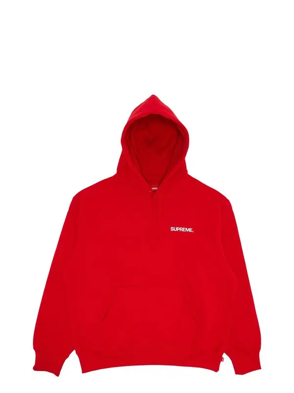 Supreme Immortal Hooded Sweatshirt - Red