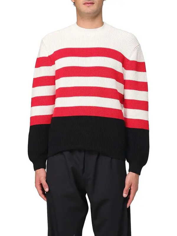 MSGM Pullover Sweater - Red