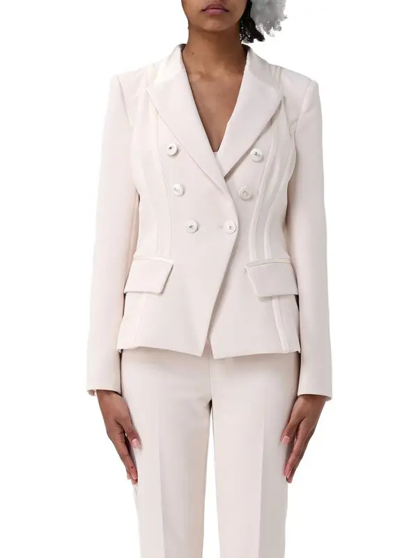 Elisabetta Franchi Jacket - Yellow Cream