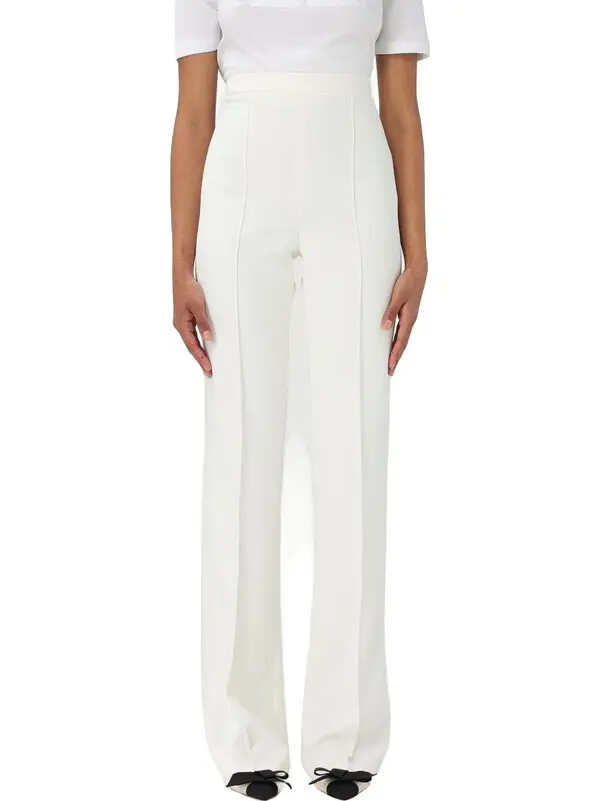 Elisabetta Franchi Trousers - Ivory