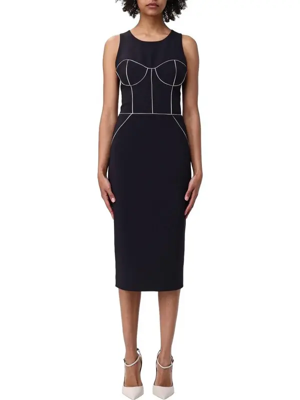 Elisabetta Franchi Sheath Dress - Black