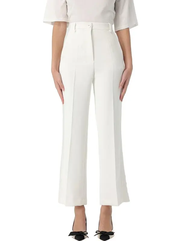 Elisabetta Franchi Pants - Ivory