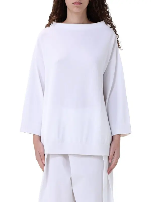 Liviana Conti Pullover Sweater - White