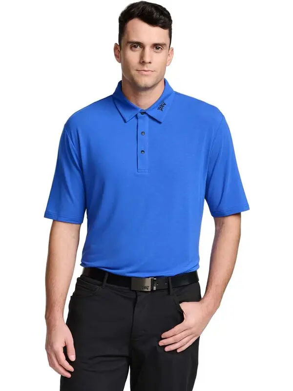 PXG Comfort Fit Tour Modal Polo - Paratrooper Blue