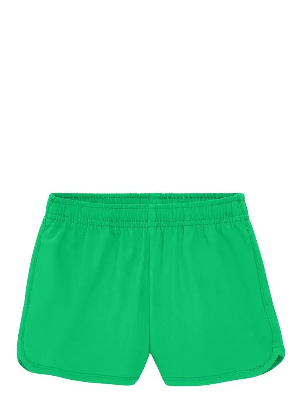 PRIMARY Stretch Running Shorts - Green Apple