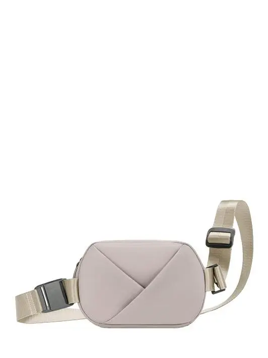 LUX AND NYX Origami Sling Belt Bag - Champagne Taupe