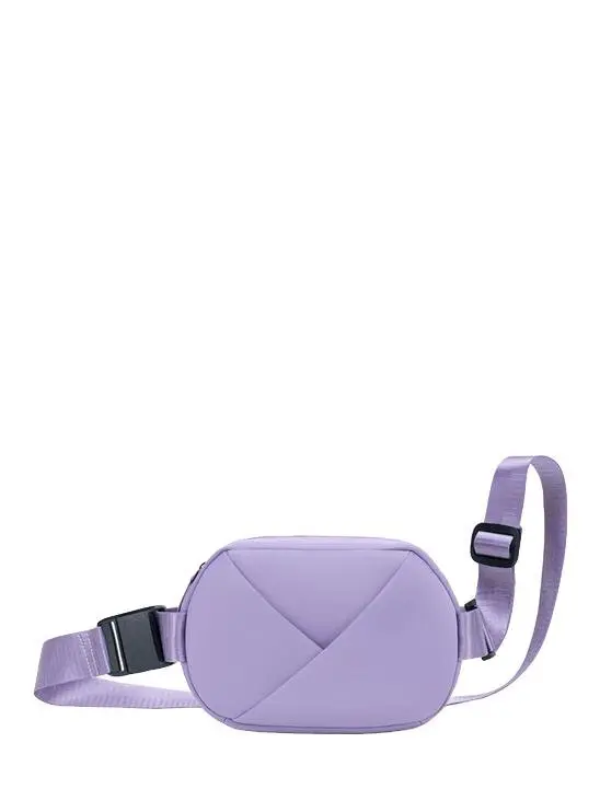 LUX AND NYX Origami Sling Belt Bag - Lavender