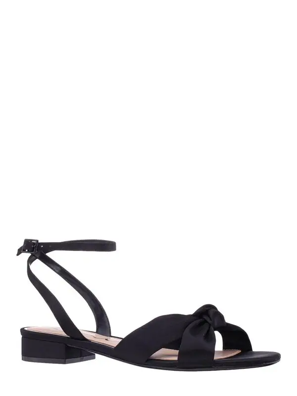 Nina Sulma Ankle Strap Sandal - Black