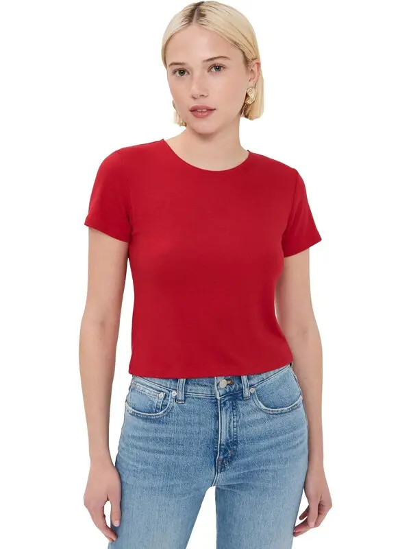 LE BOP Eloise Tee - Crimson