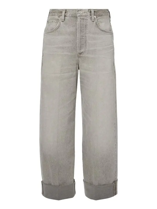 Citizens Of Humanity Ayla Wide-leg Jeans - Grey
