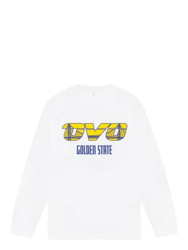 OVO X Nba Golden State Warriors Longsleeve T-shirt - White