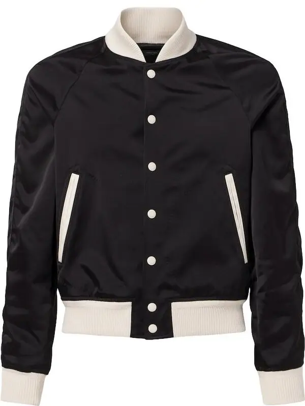 TOM FORD Satin Blouson - Black