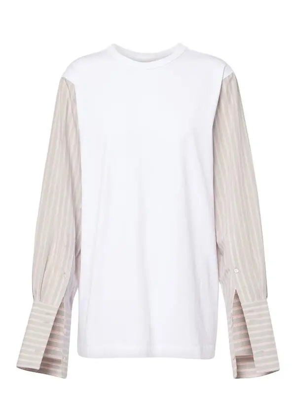 Dries Van Noten Deconstructed T-shirt - White