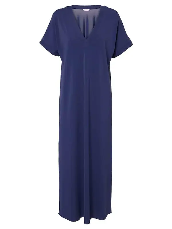ERES Luz Jersey Maxi Dress - Blue