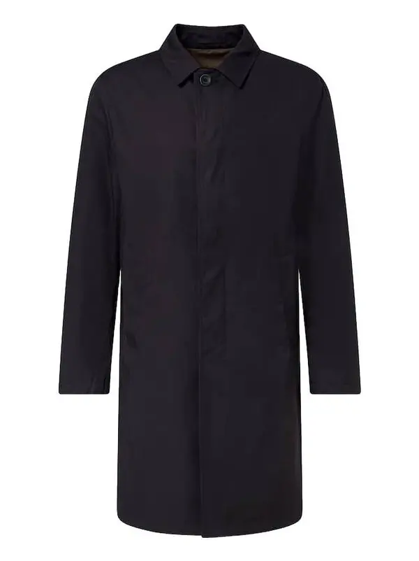 Herno Cotton Car Coat - Blue
