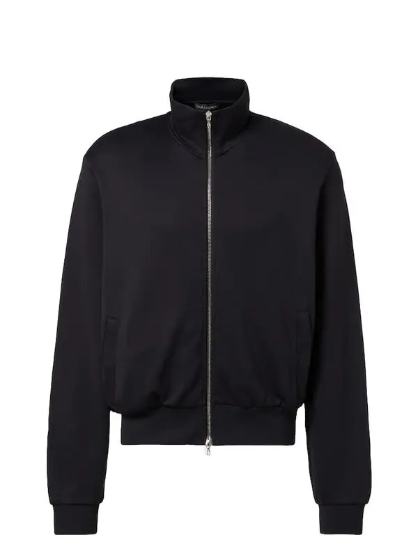 Our Legacy Mob Jersey Track Jacket - Black