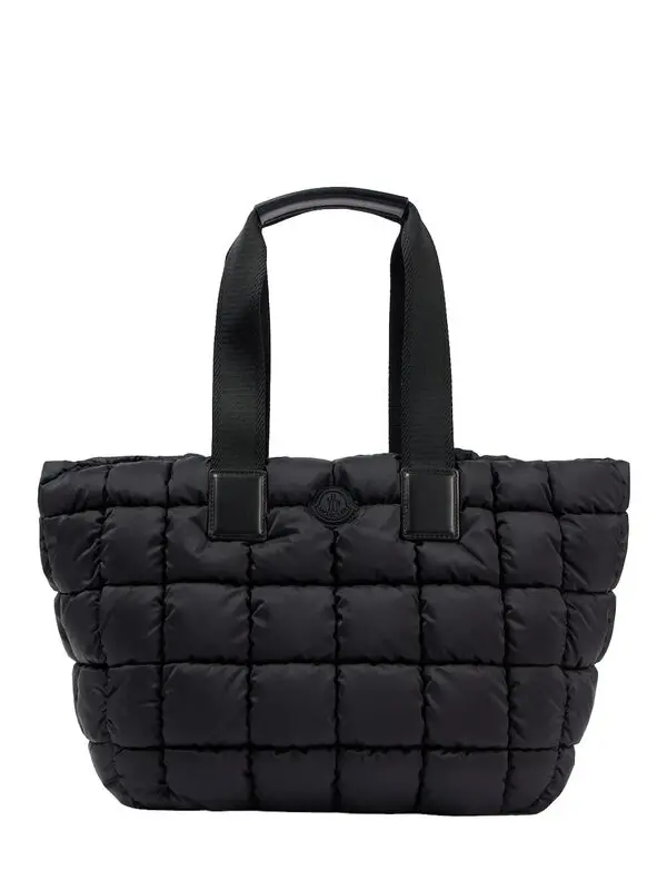 Moncler Caradoc Technical Down Tote Bag - Black
