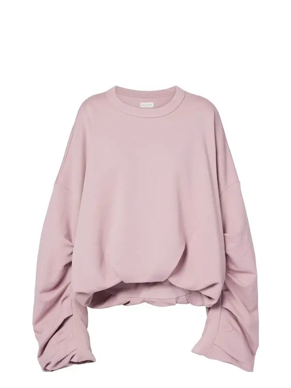 Dries Van Noten Cotton Sweatshirt - Pink