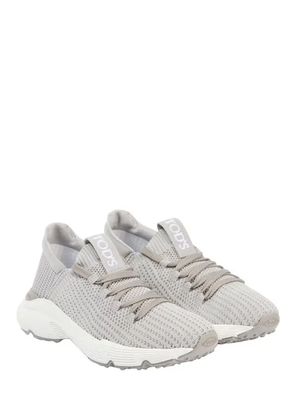 TOD'S Knitted Sneakers - Grey