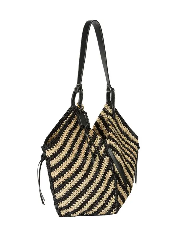Isabel Marant Tampa Shoulder Bag - Black/natural