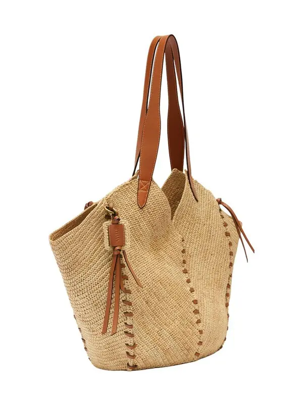 Isabel Marant Tampa Shoulder Bag - Natural/cognac