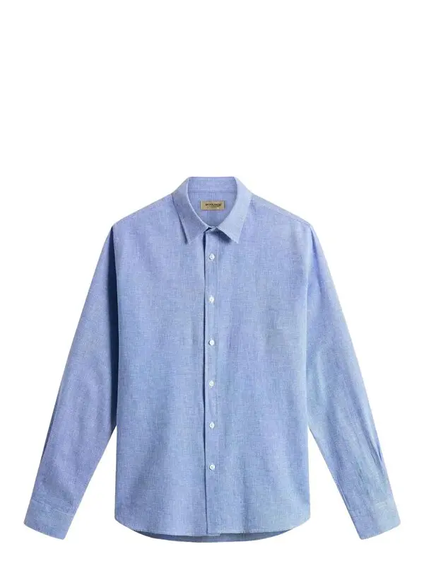 Woolrich Button-down Shirt - Blue