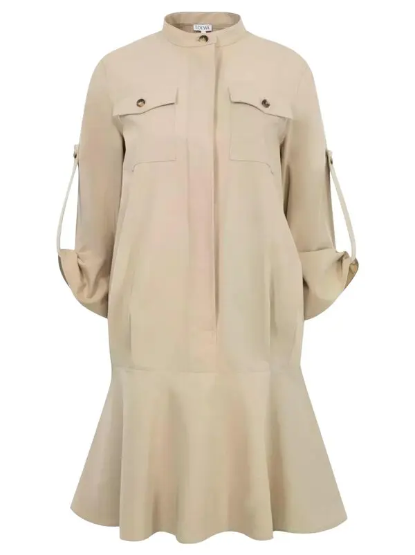 Loewe Shirt Dress - Neutrals