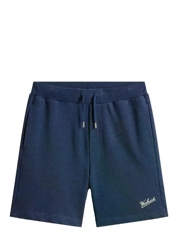 Woolrich Logo-print Shorts - Blue