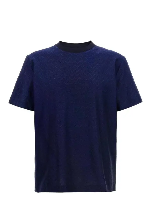 Missoni Zig-zag T-shirt - Blue
