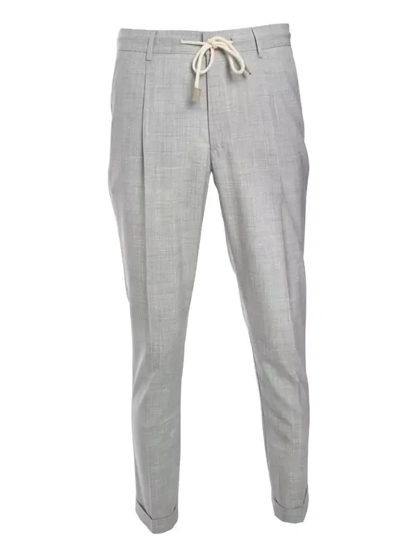 GRAN SASSO Wool Trousers - Grey