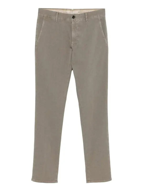 Incotex Flat Front Trousers 18s100 90927_521 - Multicolor
