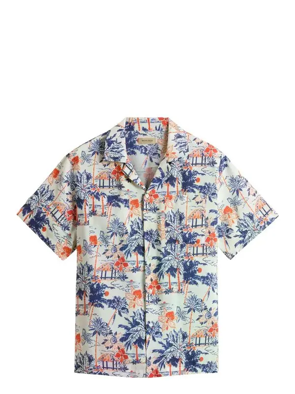 Woolrich Graphic-print Shirt - White