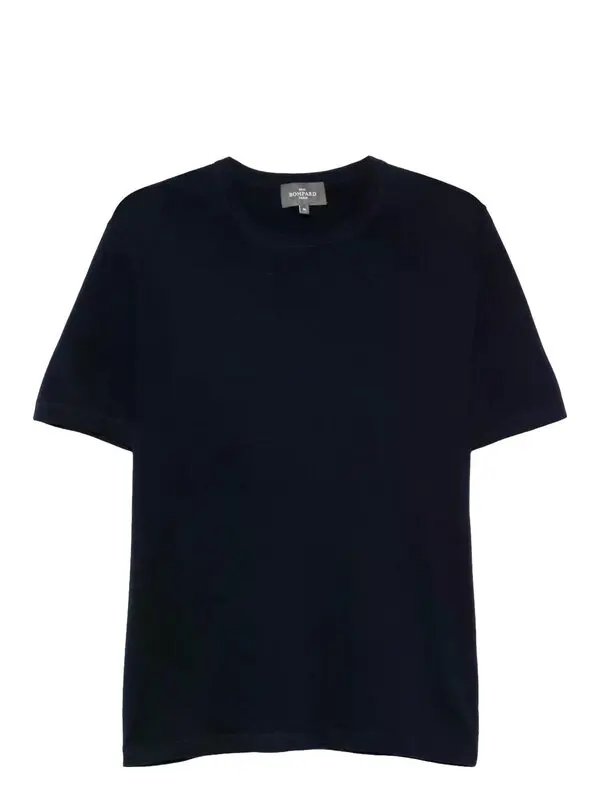 Eric Bompard Fine-knit T-shirt - Blue