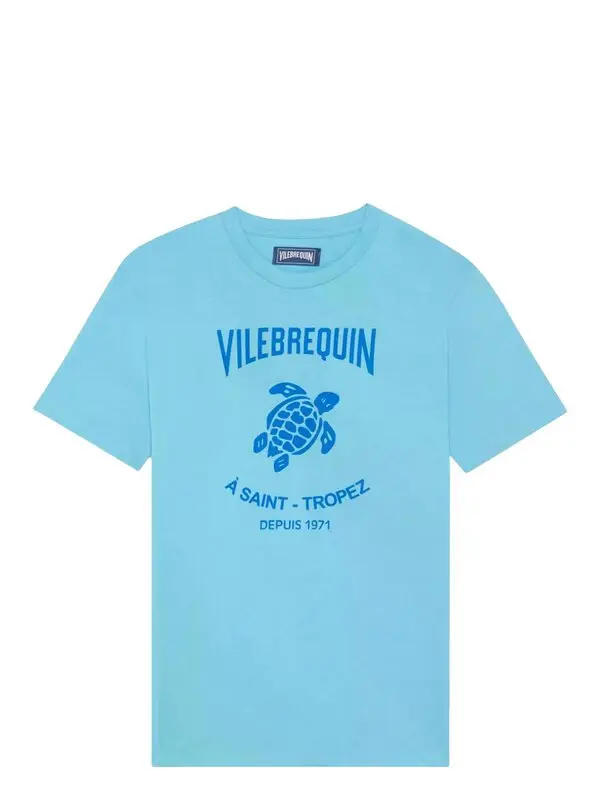 Vilebrequin Placed Gomy Logo T-shirt - Blue