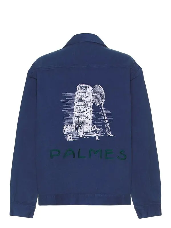 PALMES Zip Jacket - Blue