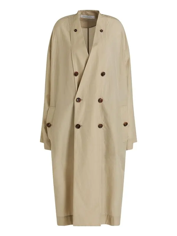 Philosophy Di Lorenzo Serafini Shell Trench Coat - Beige