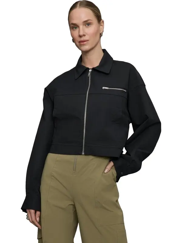 Bandier Clinton Crop Jacket - Black