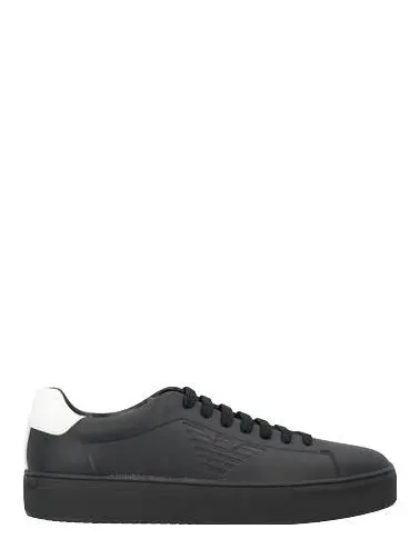 Emporio Armani Low-top Sneakers - Black