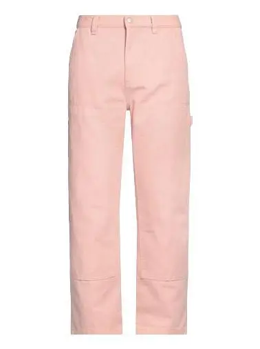StÜssy Cotton Canvas Trousers - Pink