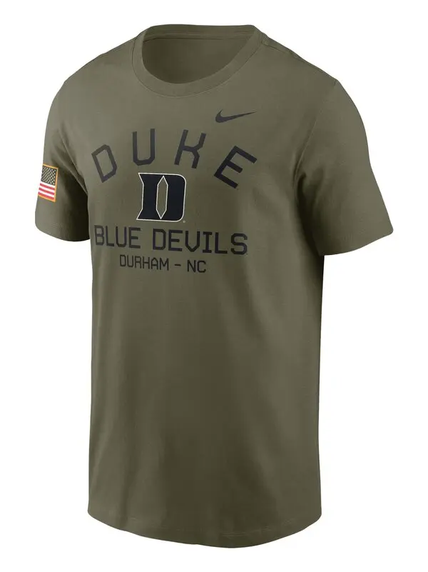 Nike Duke Blue Devils Military Appreciation Team Issue Dri-fit College T-shirt - Brown