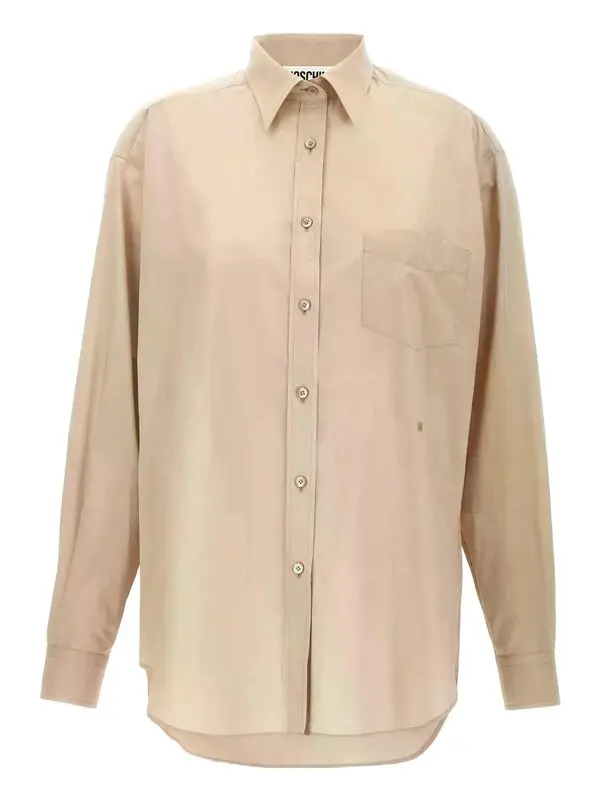 Moschino Cotton Shirt - Neutrals