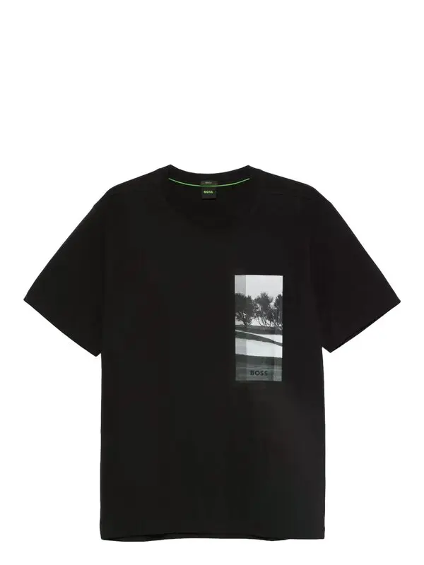 BOSS Graphic-print T-shirt - Black