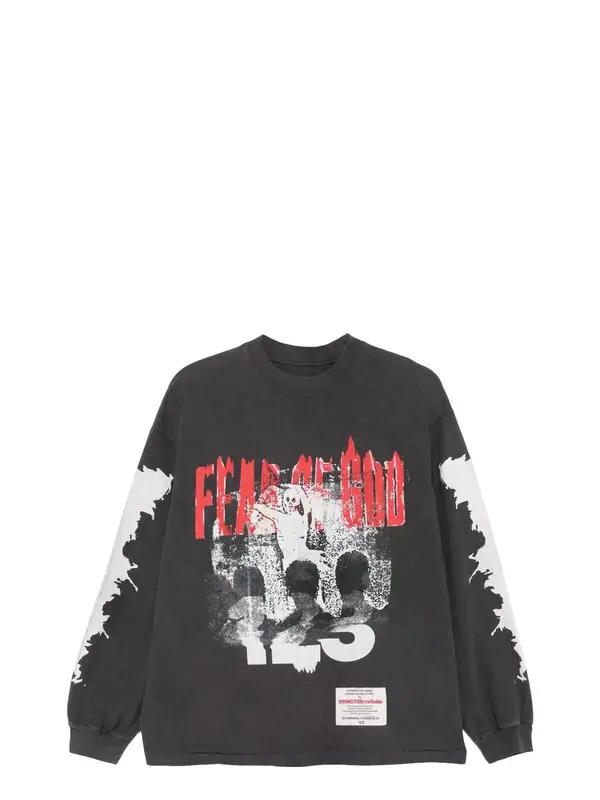 RRR123 X Fear Of God 'it's The Enemy' Sweatshirt - Grey