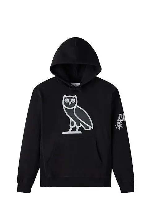 OVO X Nba San Antonio Spurs Hoodie - Black