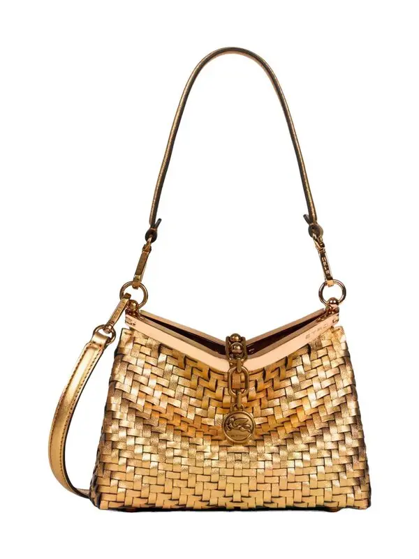 Etro Small Vela Shoulder Bag - Gold
