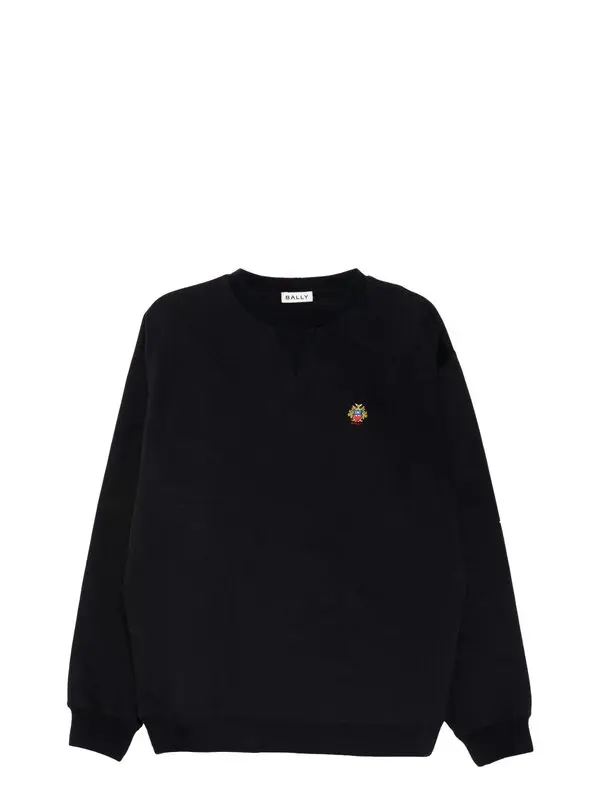 Bally Logo-embroidered Sweatshirt - Blue