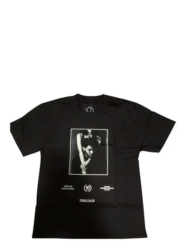 THE WEEKND Trilogy Decade 10 Year Anniversary T-shirt - Black