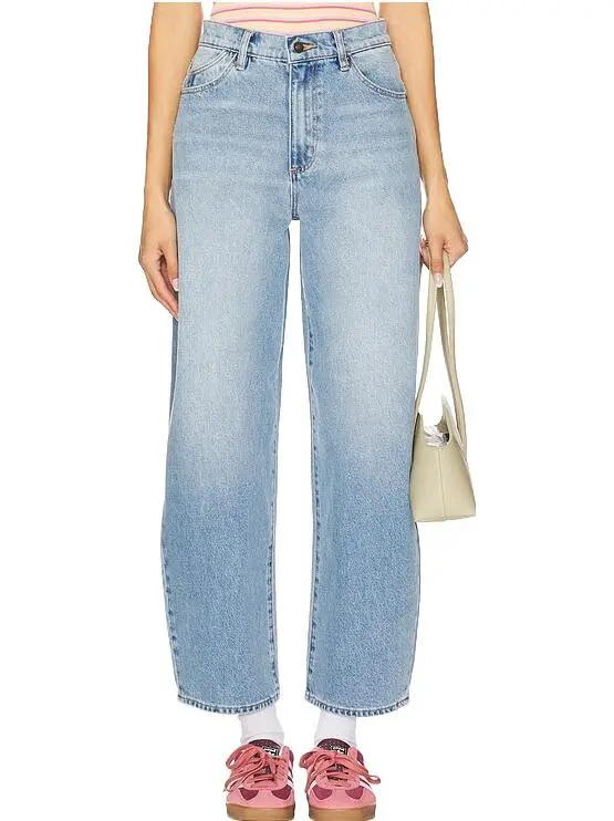 Rolla's Gigi Barrel Jeans - Blue