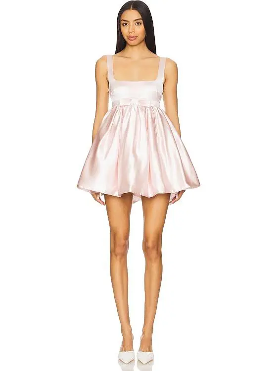 LOVERS AND FRIENDS Elizabeth Mini Dress - Baby Pink