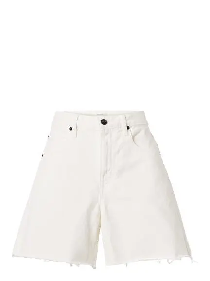 SLVRLAKE Sienna Denim Shorts - White